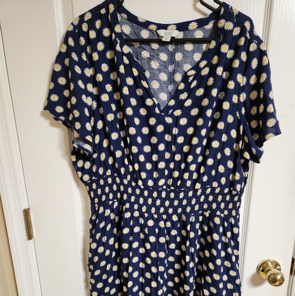 croft & barrow | Dresses | Daisy Print Croft Barrow Dress | Poshmark